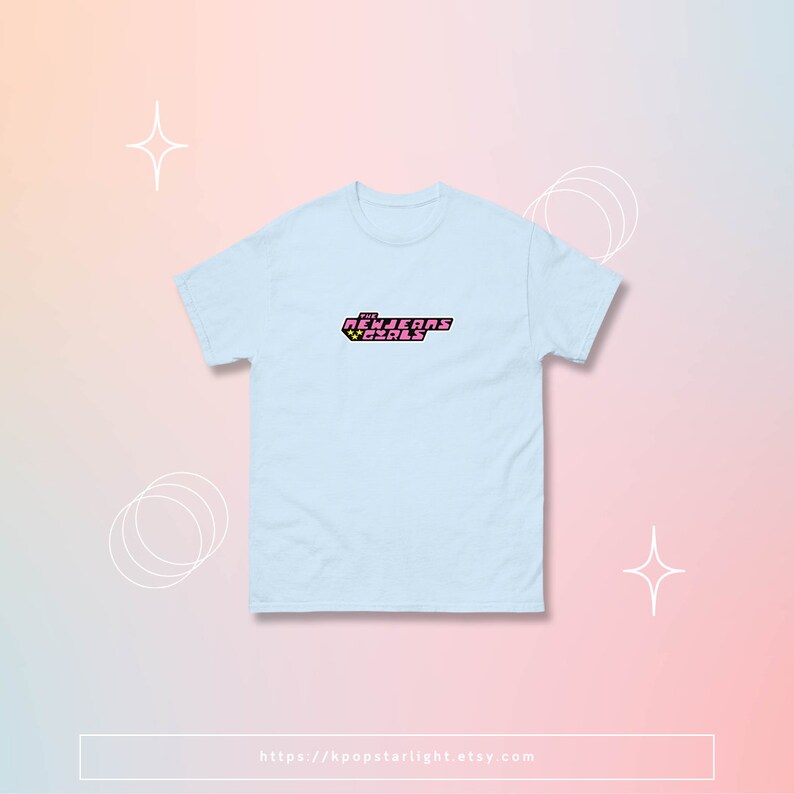 Newjeans Powerpuff Girls Logo Tee, New Jeans Y2K Logo Design, New Jeans ...