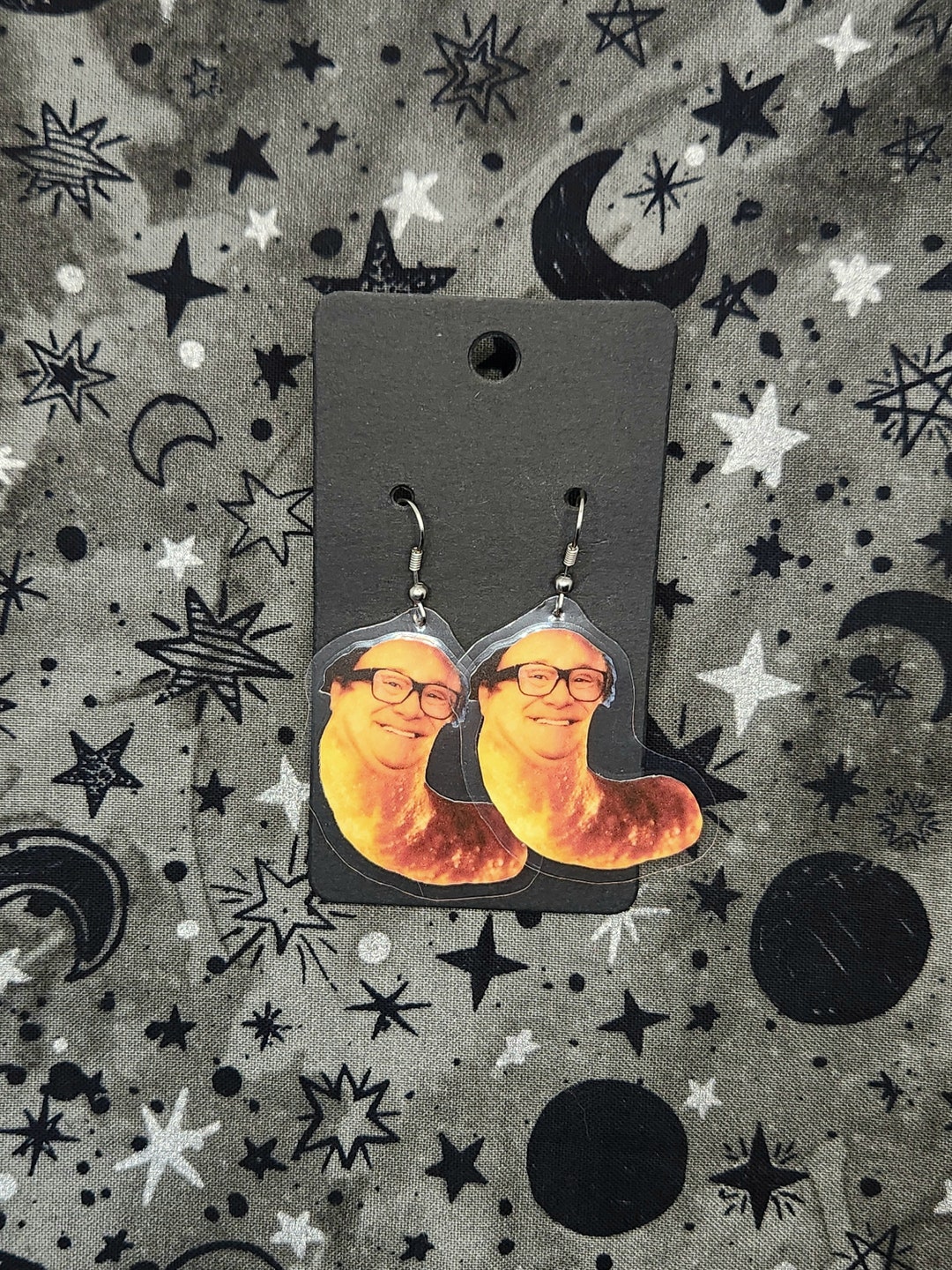 Danny Dacheeto Meme Sterling Silver Earrings Hook or Clip-on - Etsy
