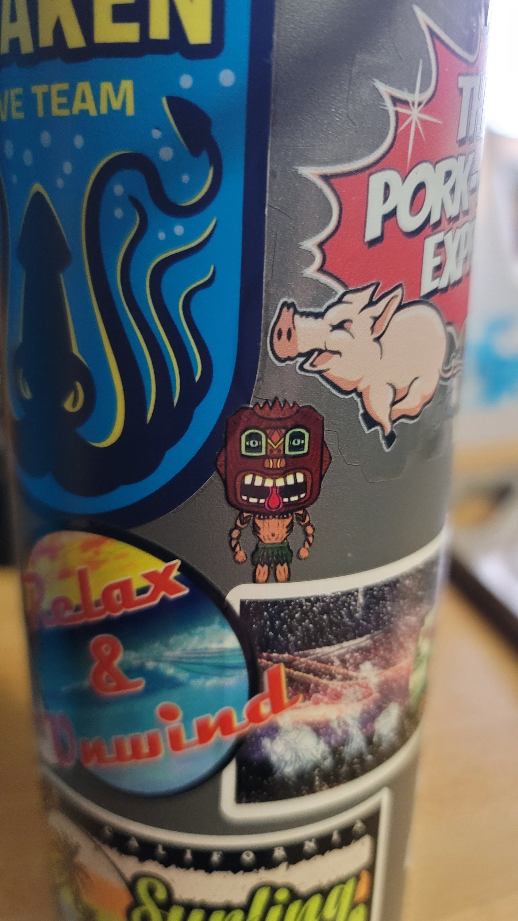 TCVD Sticker Pack, Sticker Pack, Tiki Sticker, Surf Sticker, Palm Tree ...