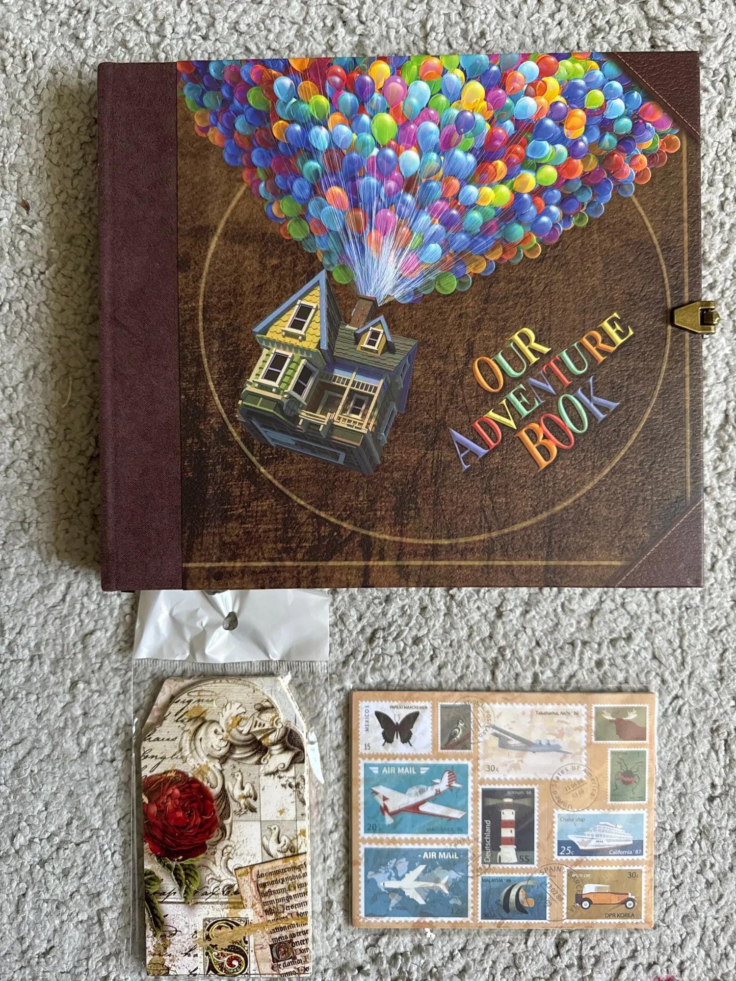 DIY Adventure Photo Album, Our Adventure Book, Wedding Memory Photo ...