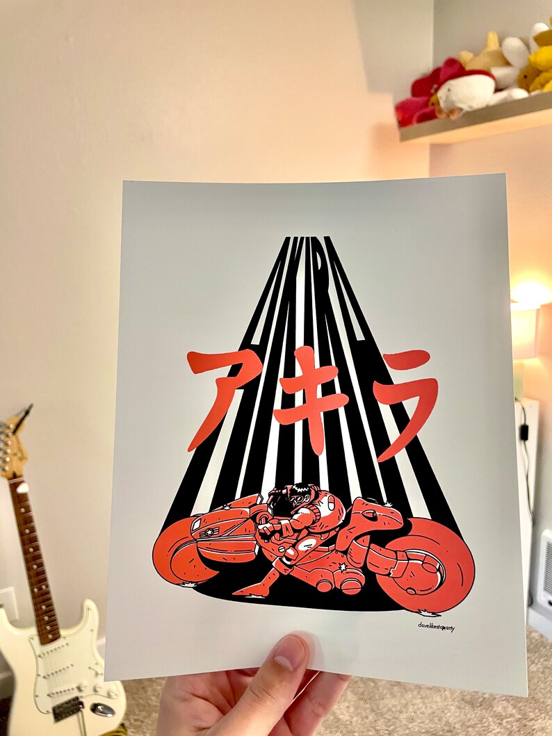 Akira Original Art Print - Etsy