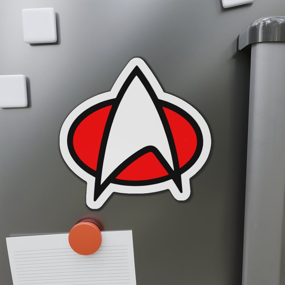 Star Trek TNG Insignia Symbol Magnet 6x6 Inches - Etsy