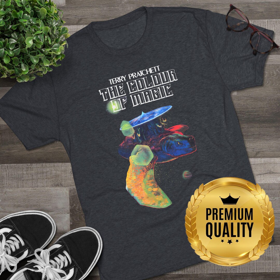 Terry Pratchett Discworld the Color of Magic | First Edition | Unisex ...