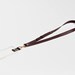 IPhone Necklace With Leather Strap and Key Ring, Bordeaux for iPhone 14 ...