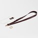 IPhone Necklace With Leather Strap and Key Ring, Bordeaux for iPhone 14 ...
