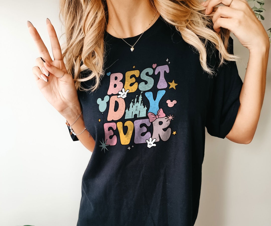 Best Day Ever T-shirt, Cute Vacation Apparel for Families ,colorful ...