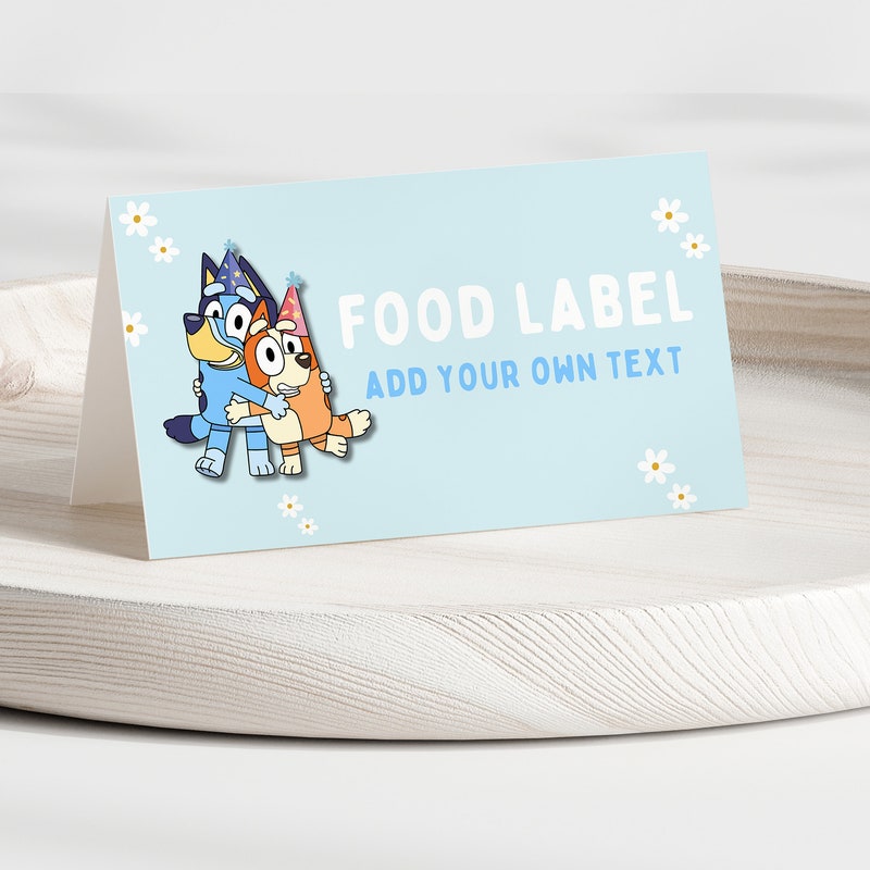 Birthday Party Label - Etsy