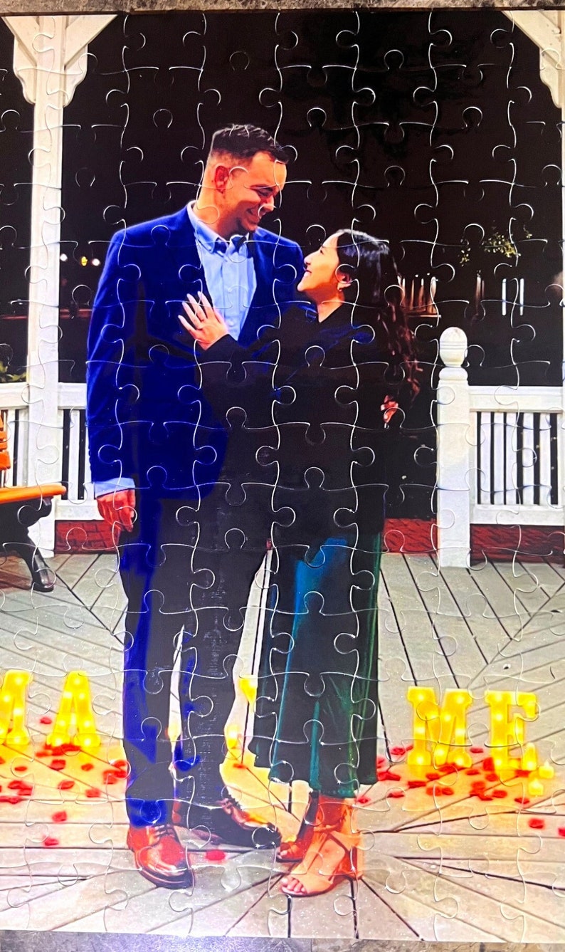 Personalized Photo Puzzle Custom Photo Puzzle Customizable Jigsaw ...