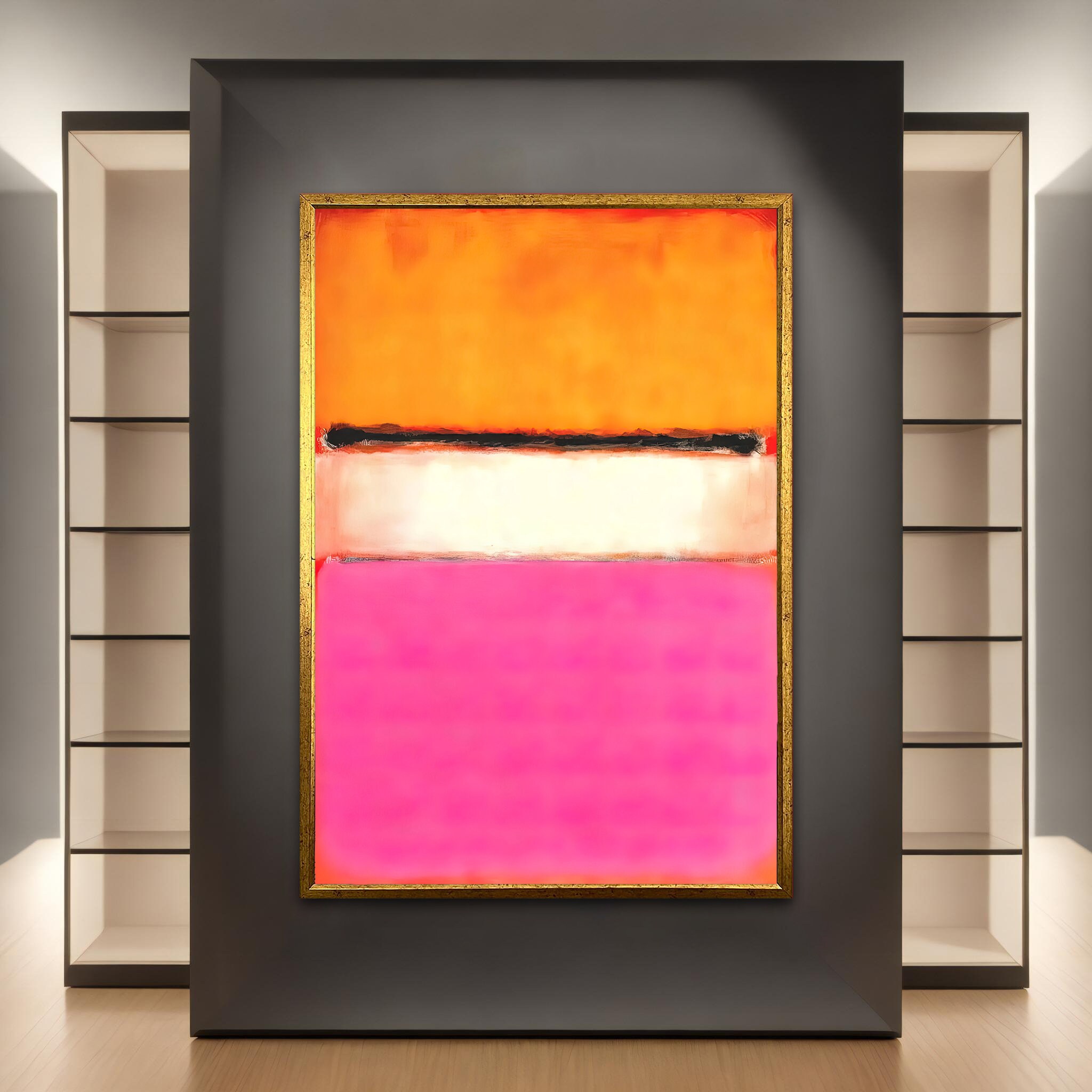 Rothko Reproduction Print, Abstract Minimalism Poster, Modern Wall ...