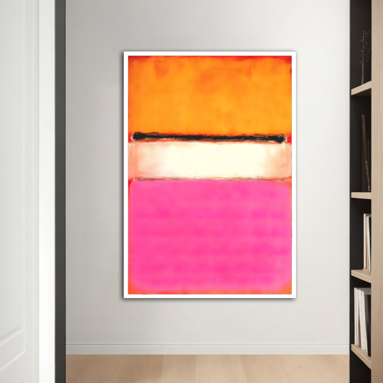 Rothko Reproduction Print, Abstract Minimalism Poster, Modern Wall ...