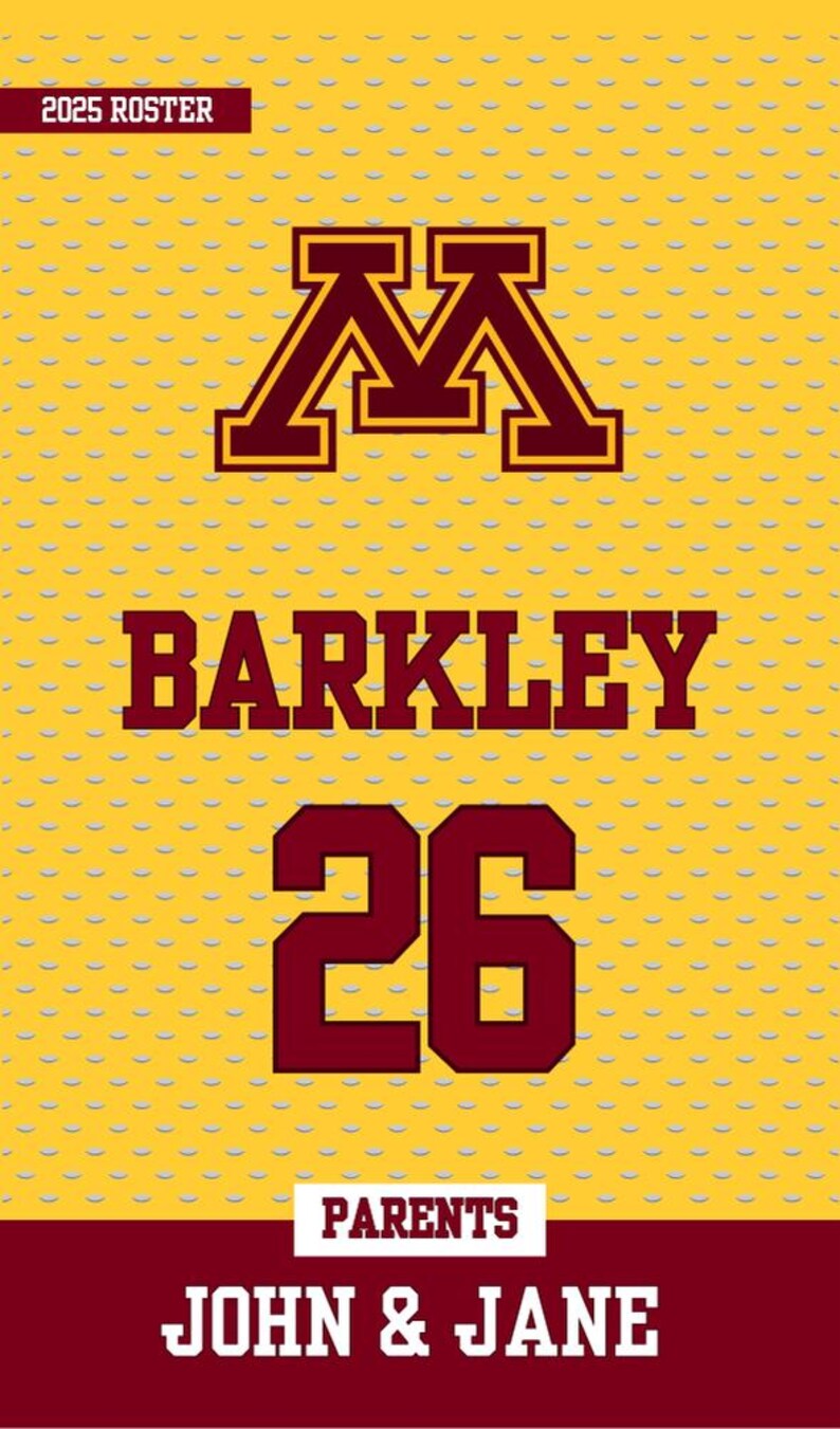 Editable Team Lanyard Template - Canva Template for Team Roster Card ...