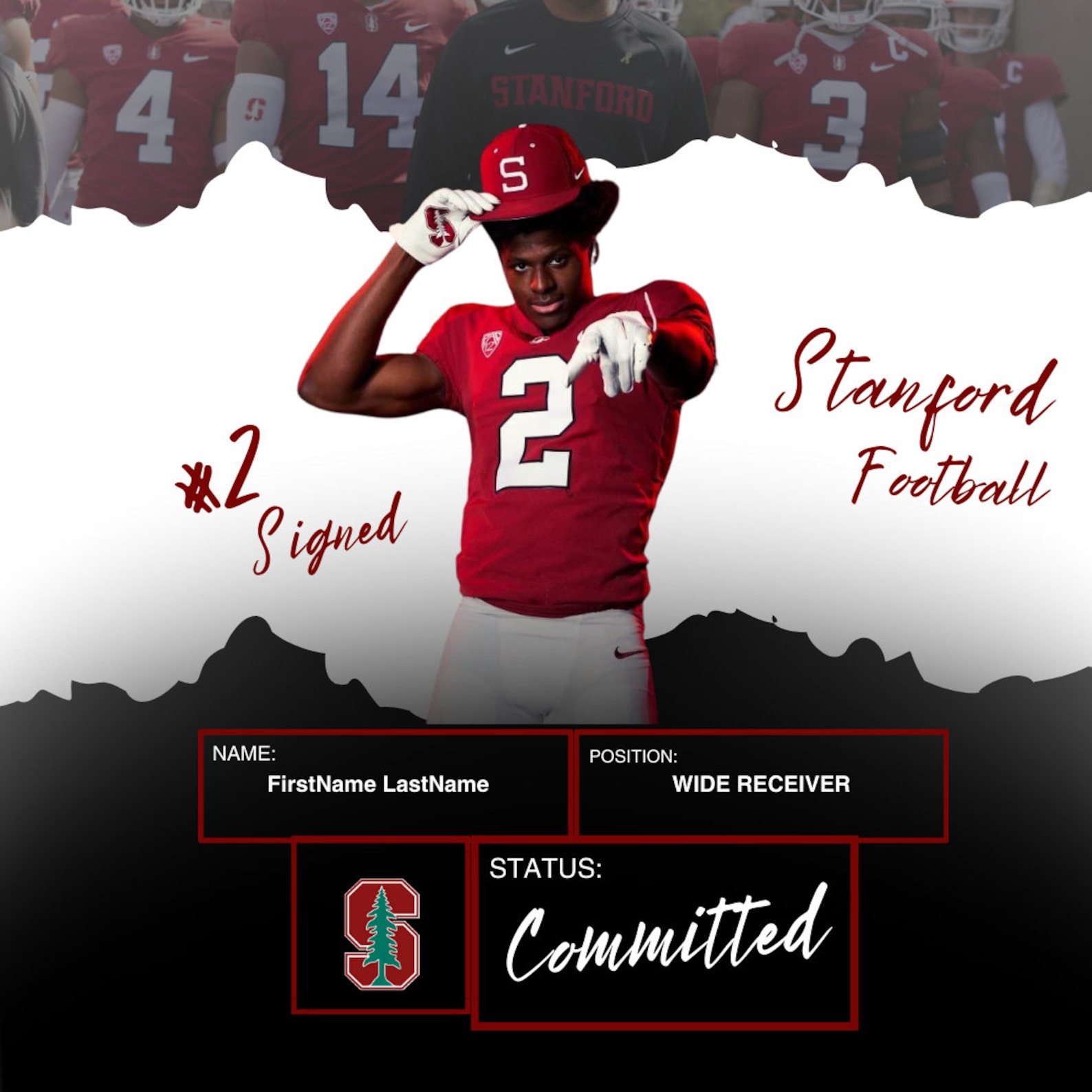 Sports Committed Poster Template Bundle | Sports Social Media Poster ...