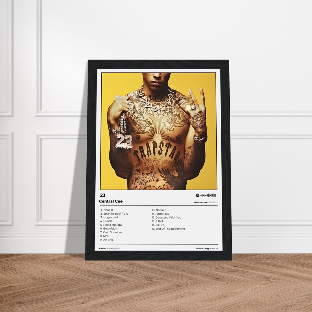 Central Cee 23 Central Cee Wall Art Music Enthusiasts Photography - Etsy