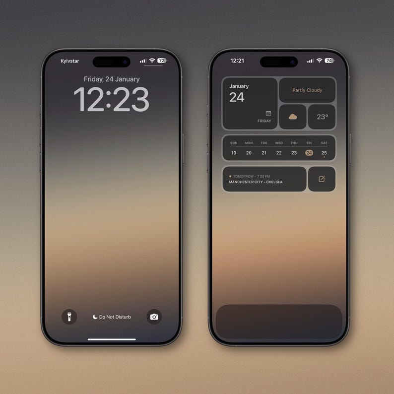 IPhone Wallpaper & Widget Pack, Phone Wallpaper (instant Download) - Etsy