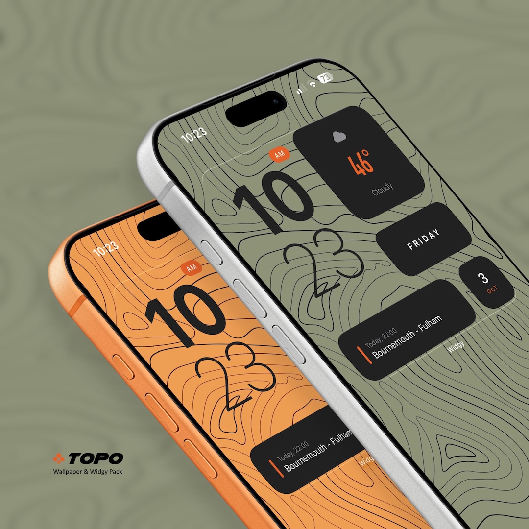 IPhone Wallpaper & Widget Pack, Phone Wallpaper (instant Download) - Etsy