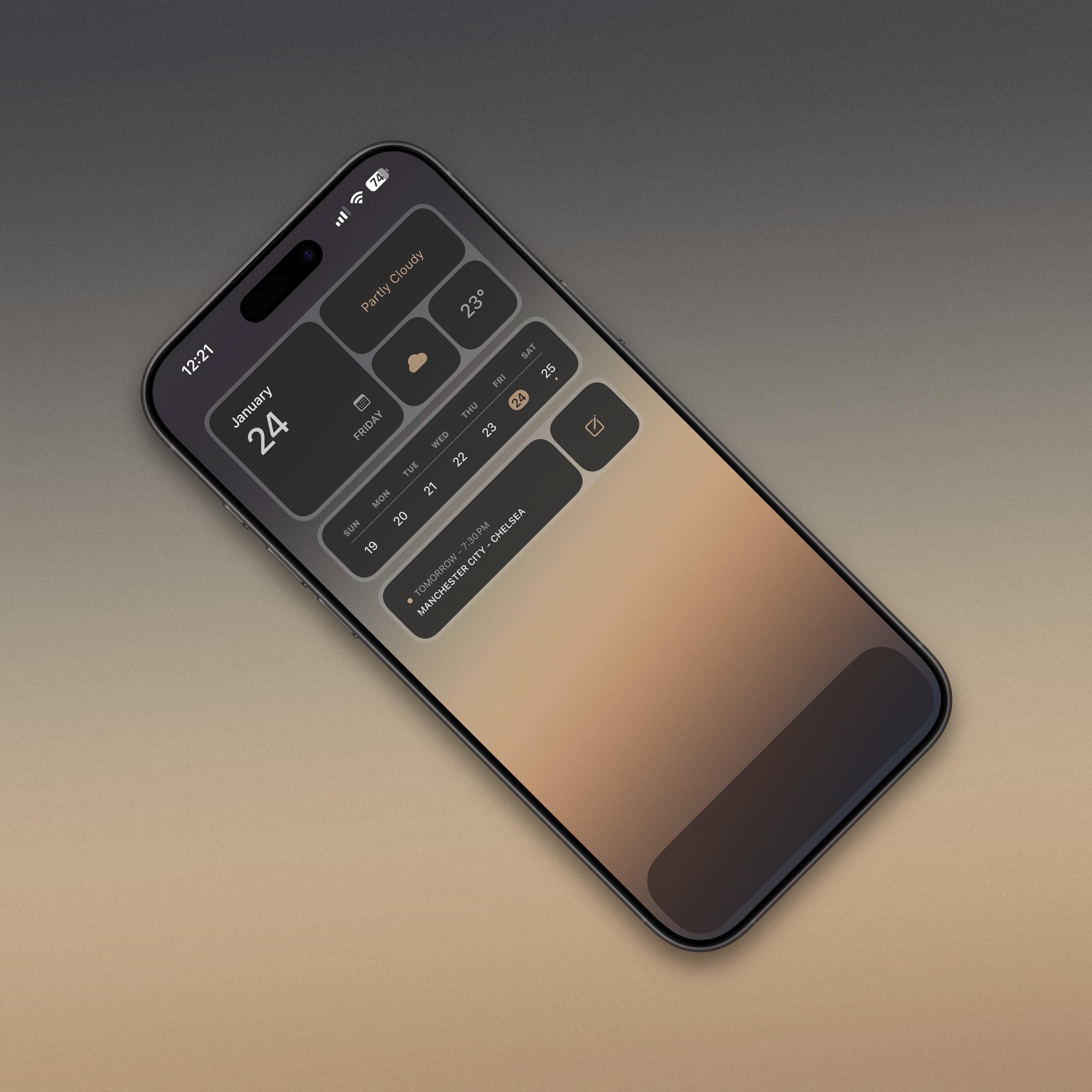 IPhone Wallpaper & Widget Pack, Phone Wallpaper (instant Download ...