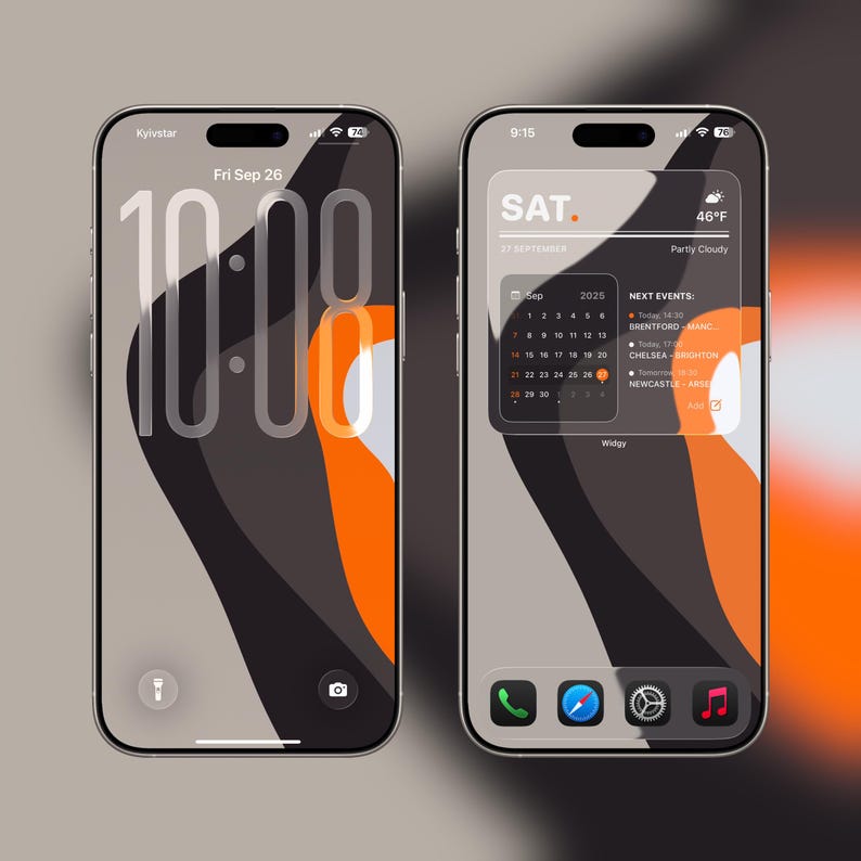 IPhone Wallpaper & Widget Pack, Phone Wallpaper (instant Download) - Etsy