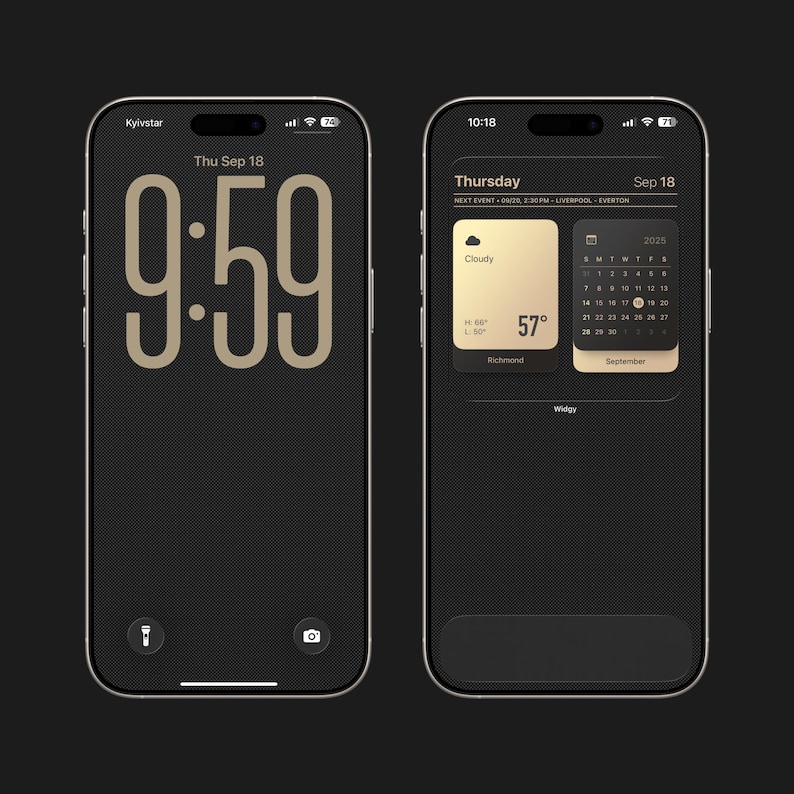 IPhone Wallpaper & Widget Pack, Phone Wallpaper (instant Download) - Etsy