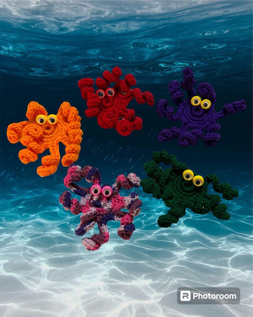 Googly Crochet Octopus - Etsy