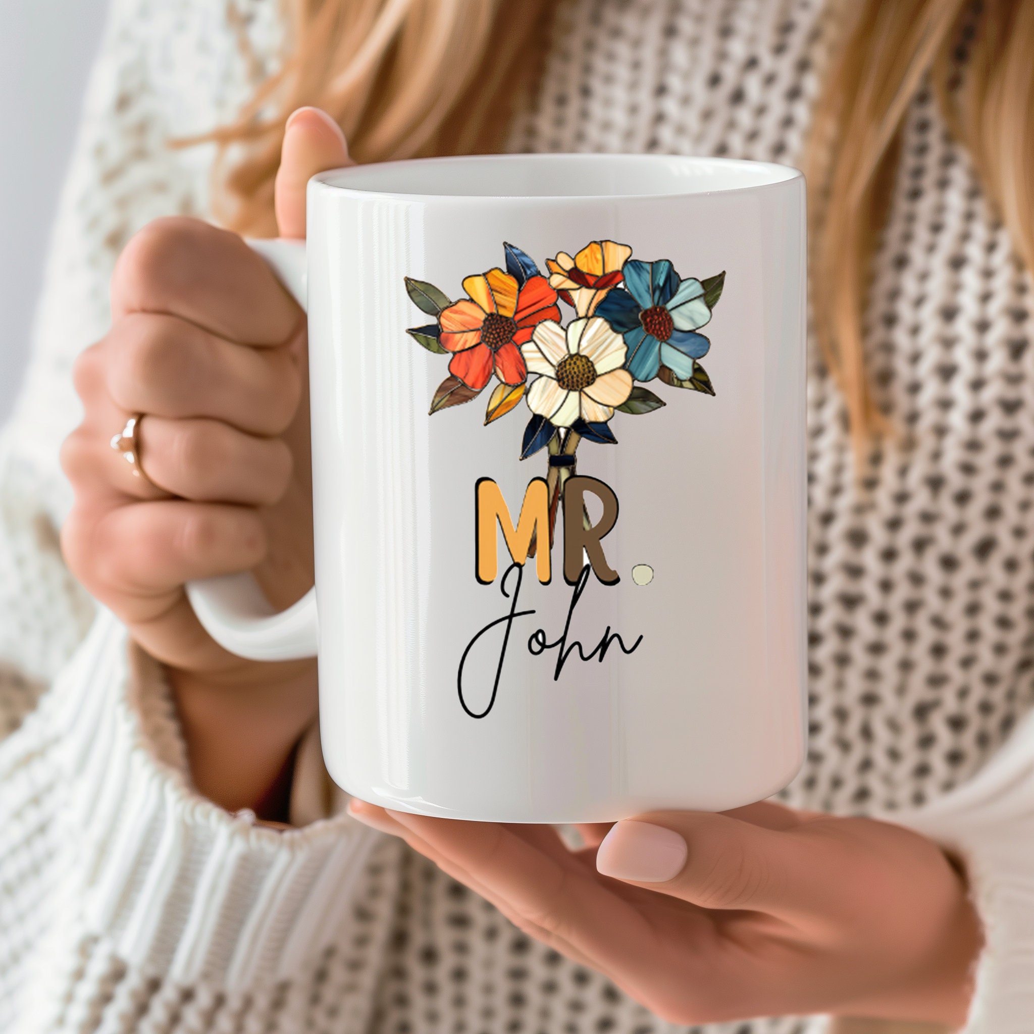 Personalized Mr. Mug Unique Wedding Gift Custom Name Mr. Mug for Groom ...
