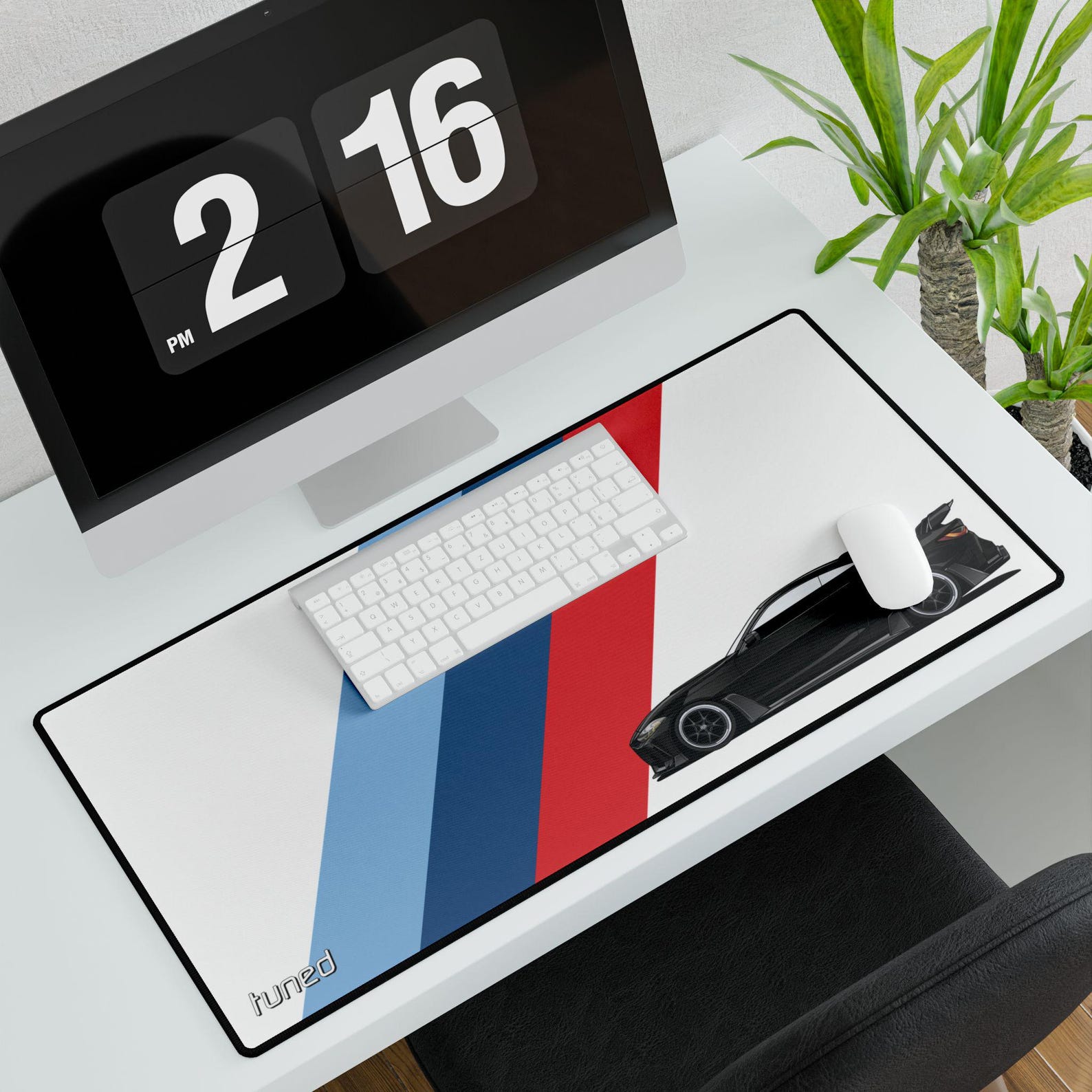 BMW M4 Car Desk Mat - Cool Car Lover Gift, Automotive Office Decor, Car ...