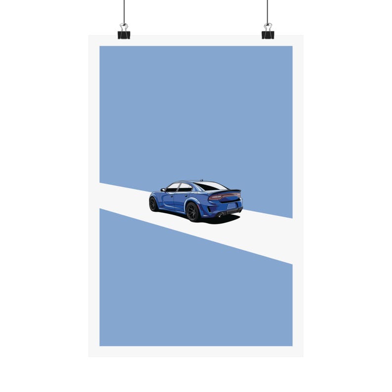 Dodge Charger Hellcat Poster - Etsy