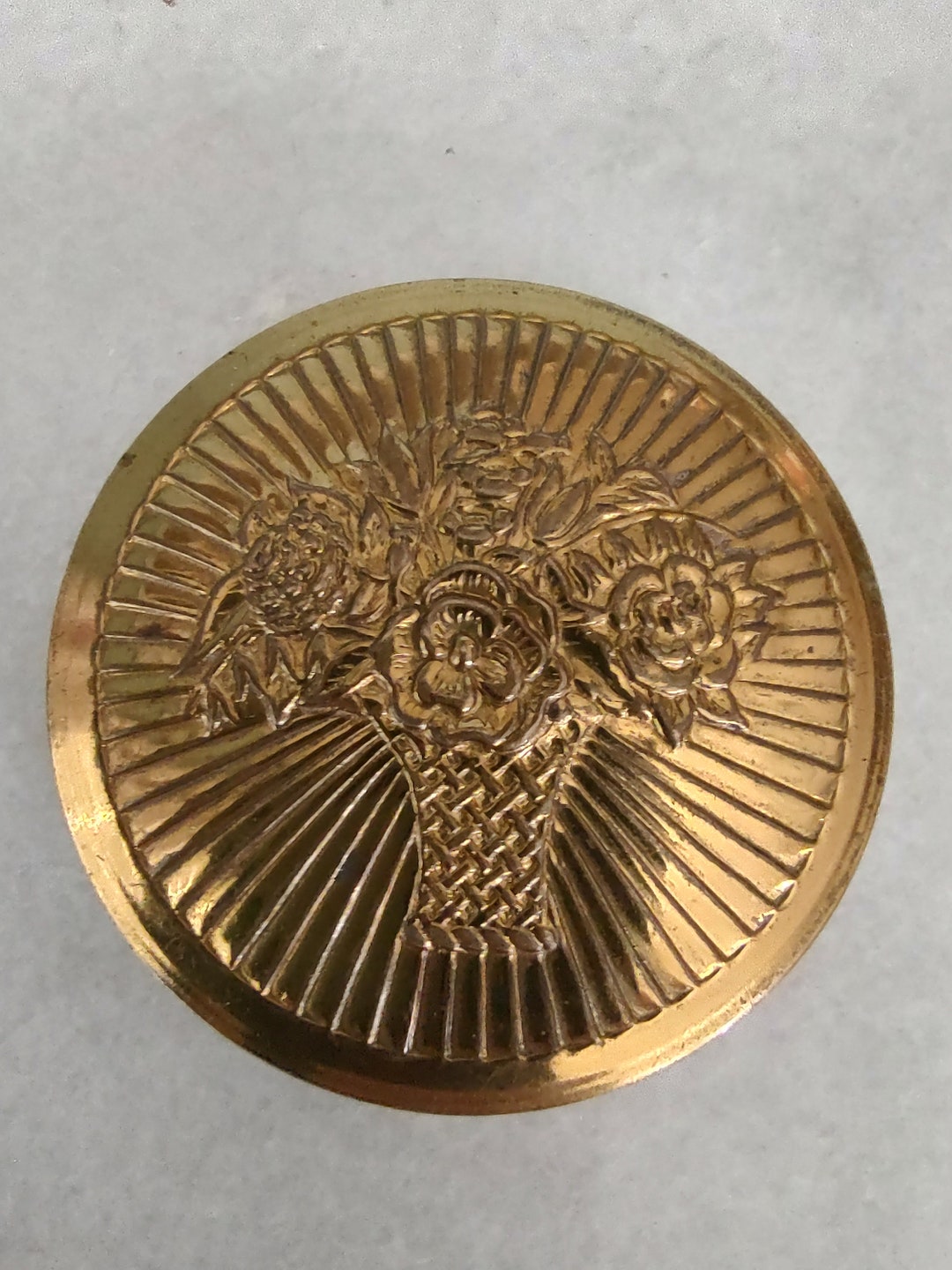 Vintage Cara Nome Langloise Rouge Mirror Compact - EO-19 - Etsy