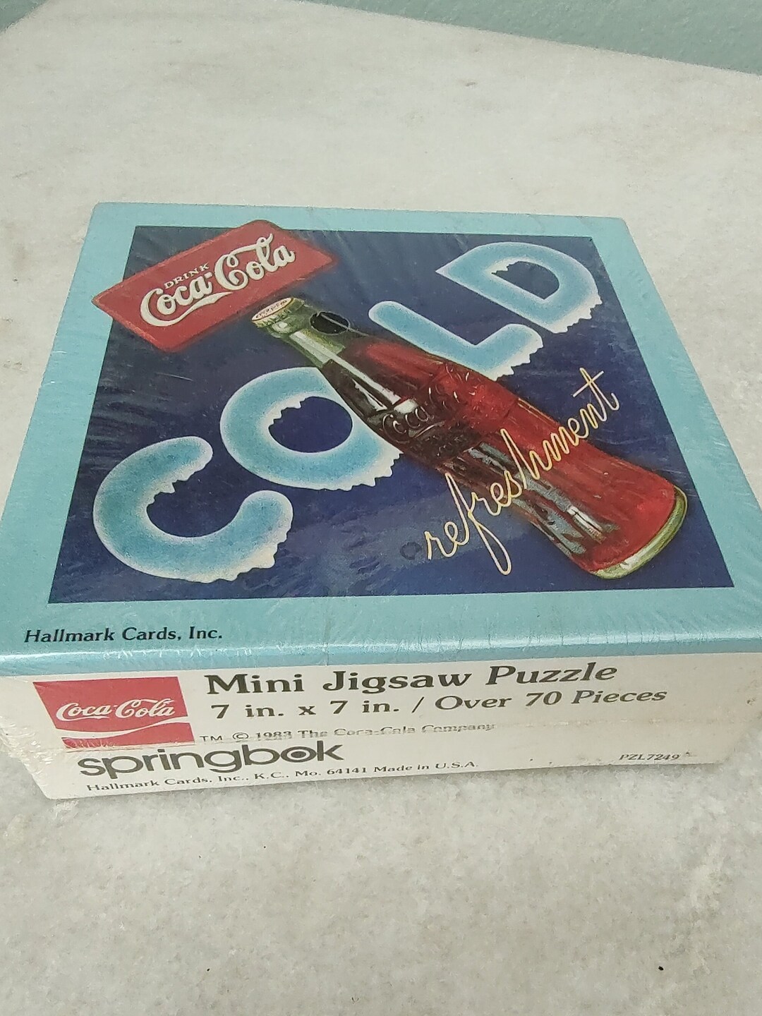 Vintage 1983 Coca Cola Mini Jigsaw Puzzle New in Box EO11 - Etsy