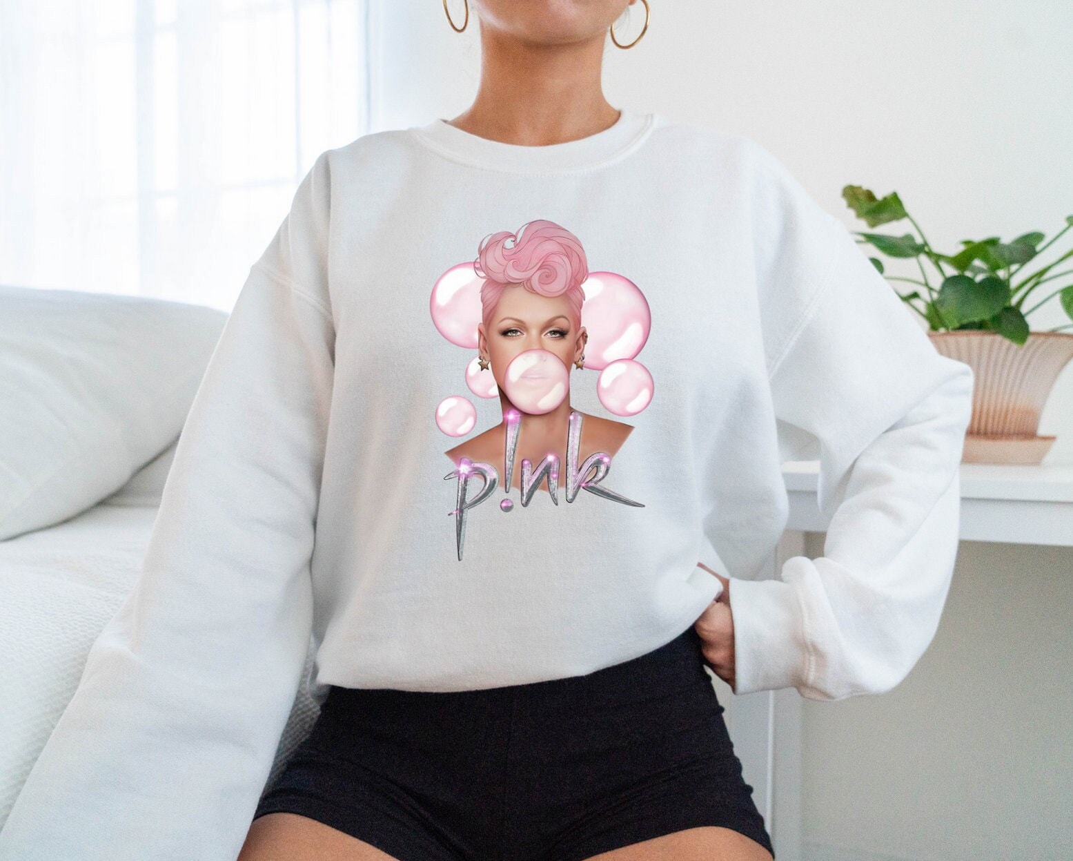 P!nk Pink Singer Summer 2024 Tour Sweatshirt,Pink Fan Lovers Shirt ...