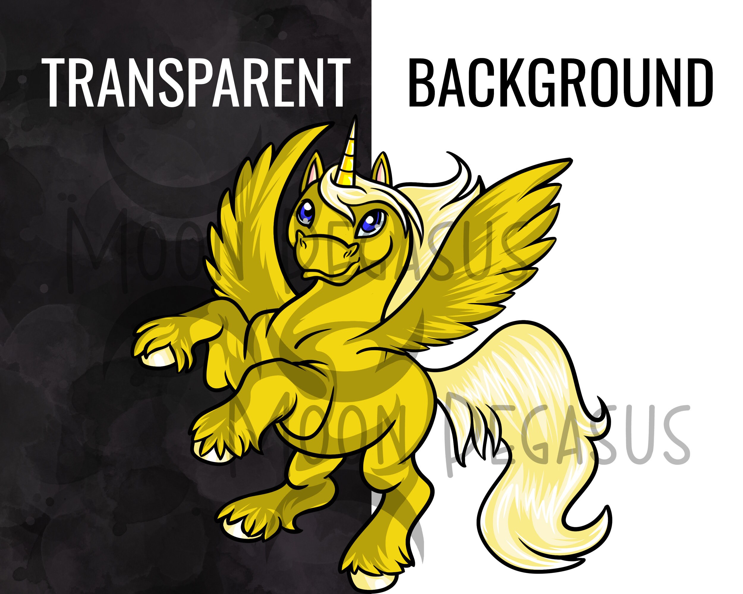 Neopets Uni Clipart, Four Colors of Basic Unis in a Cute Sitting Pose ...