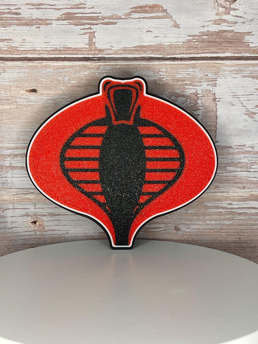 G.I. Joe Cobra Logo Wall Mount Display - Etsy