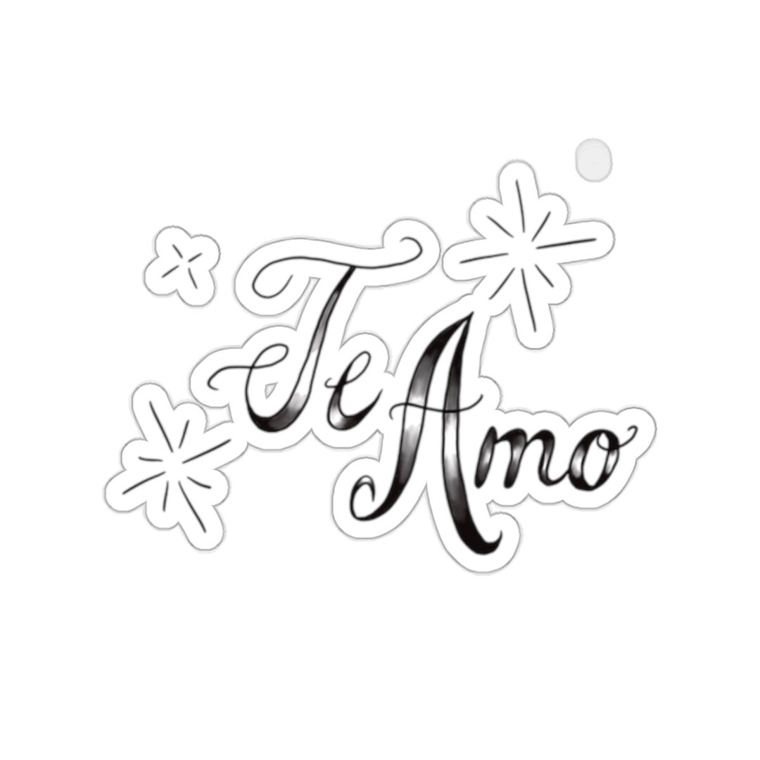 Te Amo Sticker - Etsy