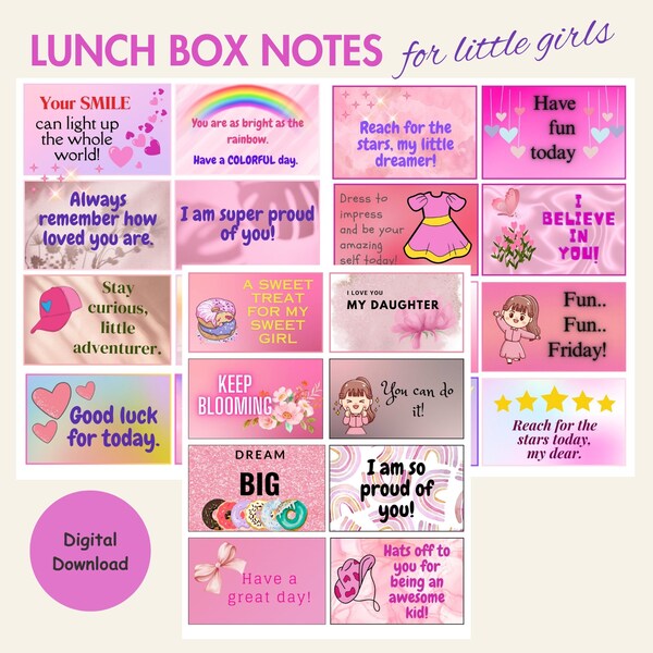 Girls Lunch Box - Etsy