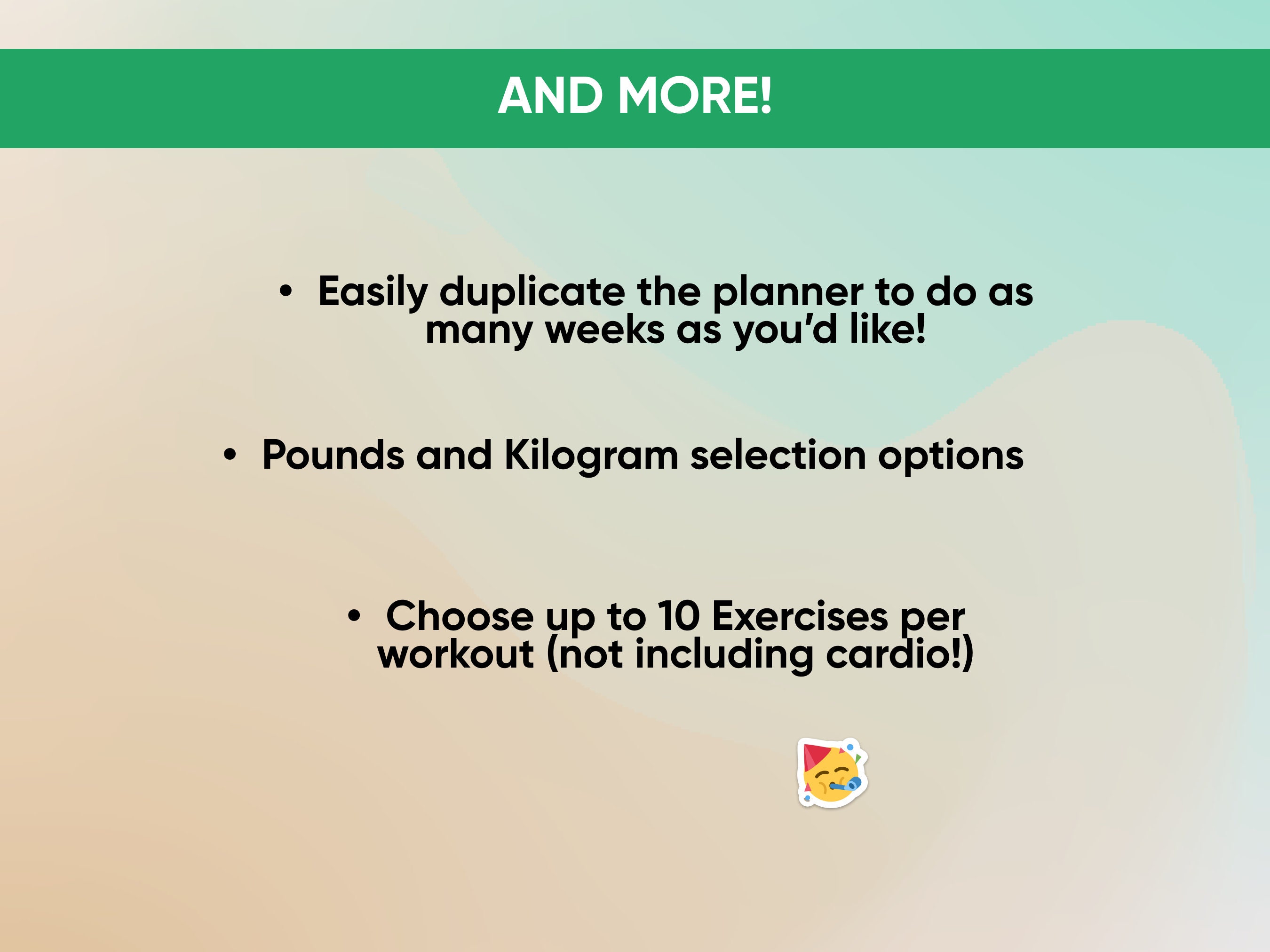 Workout Planner Spreadsheet Google Sheets Exercise Tracker Gym ...