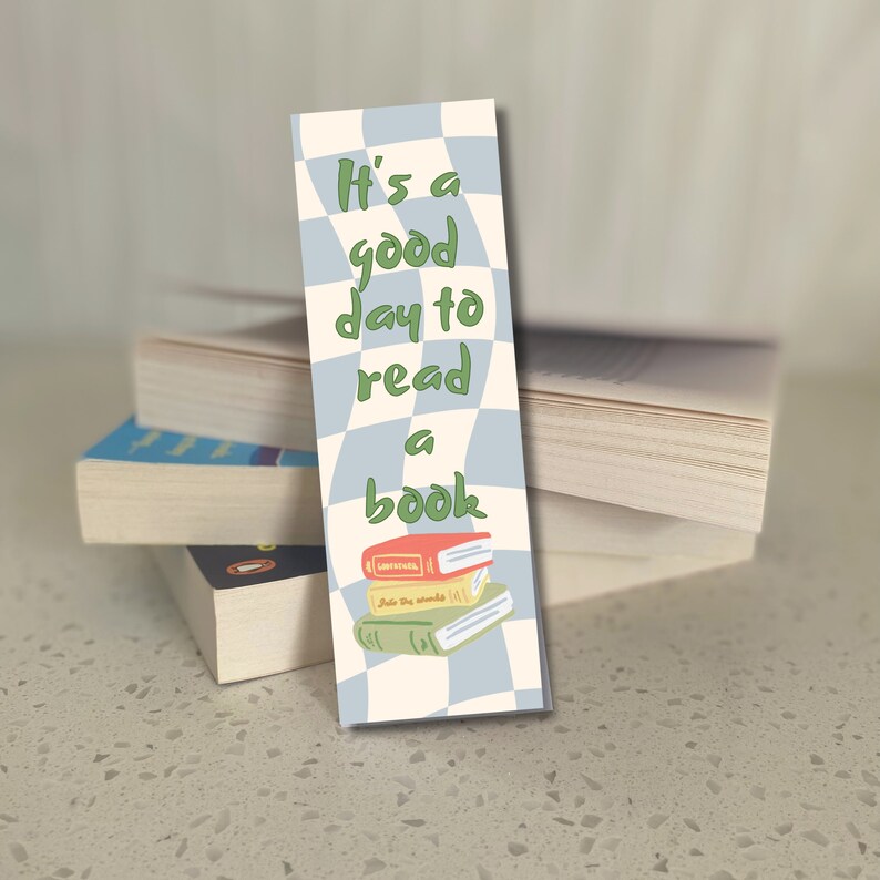 Printable Bookmark PNG Bundle, for Book Lover, Bookmark Template ...