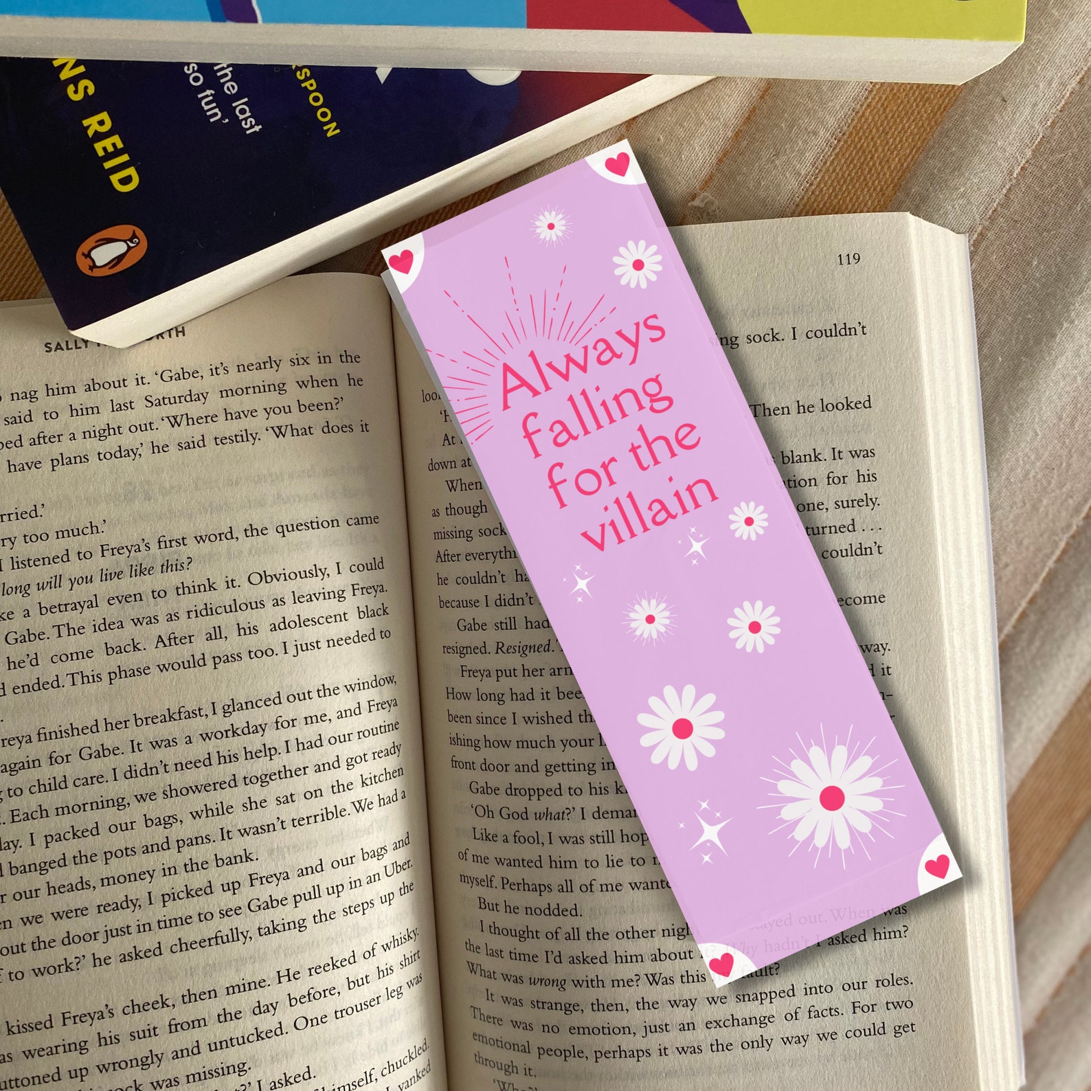 Printable Bookmark PNG Bundle, for Book Lover, Bookmark Template ...