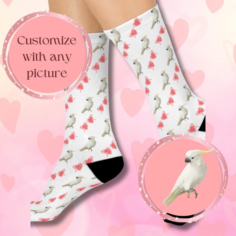Custom Animal Socks Bird - Etsy