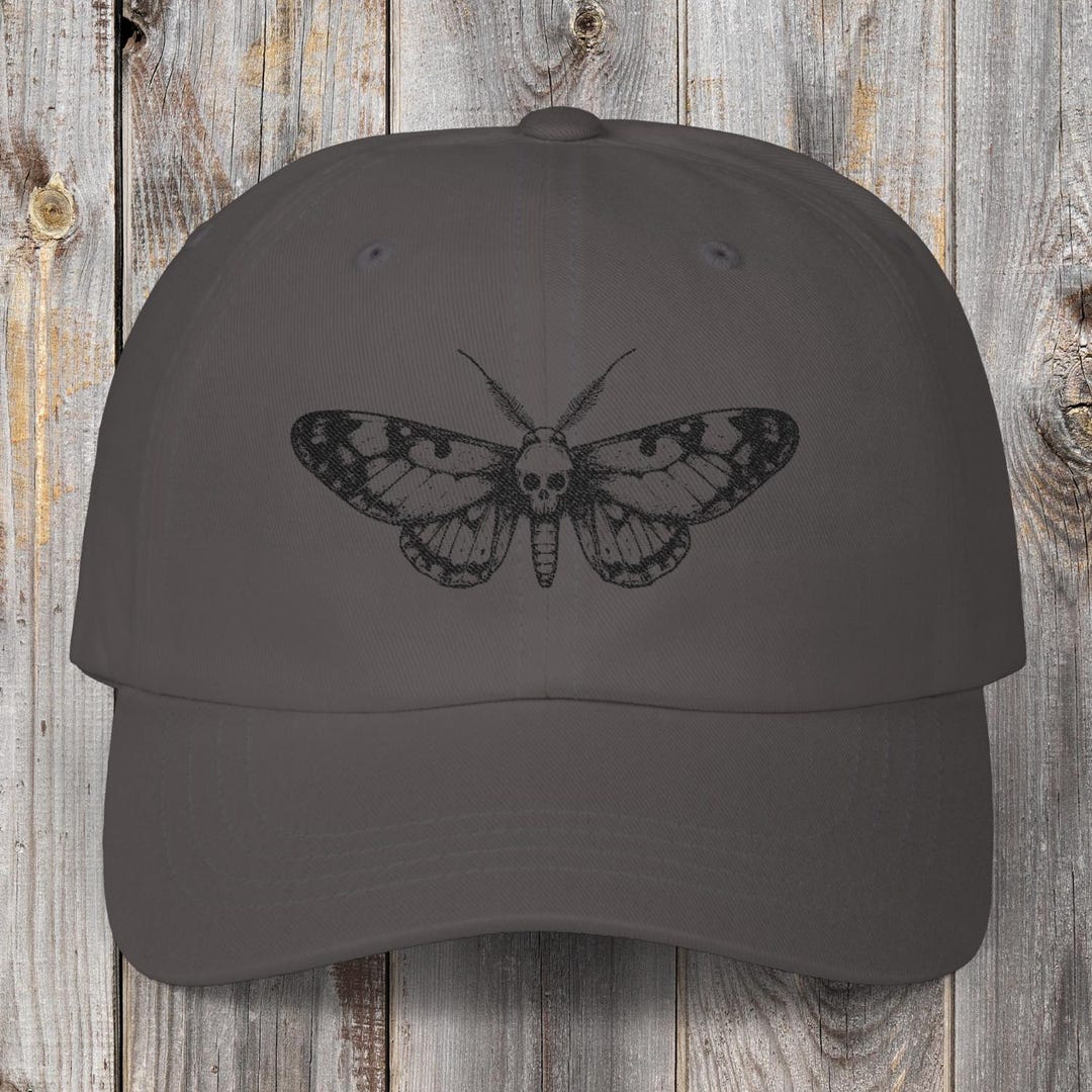 Death's Head Moth Dad Hat: Creepy Insect Cap - Etsy