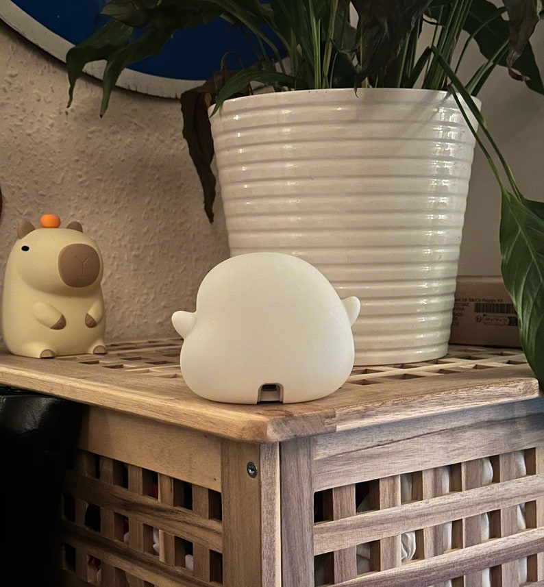 Squishy Duck Lamp Cute Night Light Cute Silicone Lamp for Mom Bedroom ...