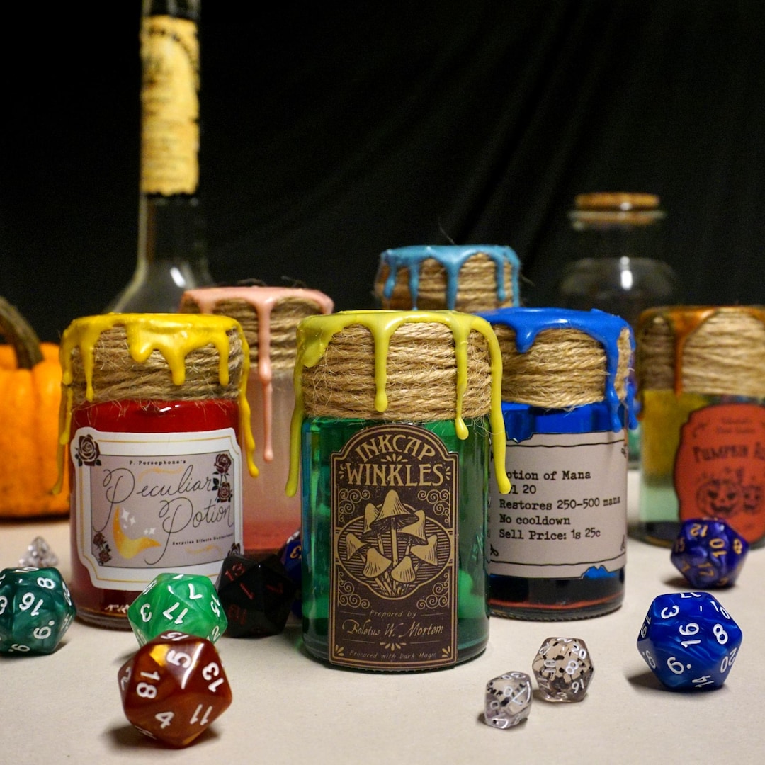 Dice Potions Normal and Color Changing - Etsy