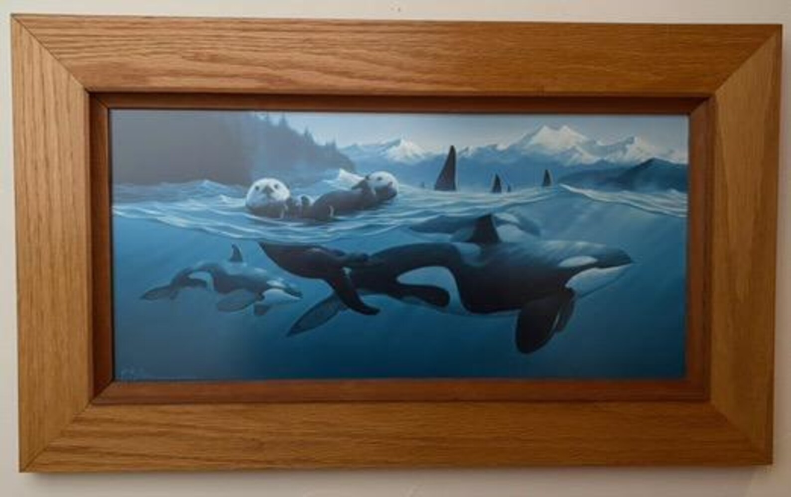 Framed Limited Edition Print Passing Glance by Don Mcmichael - Etsy