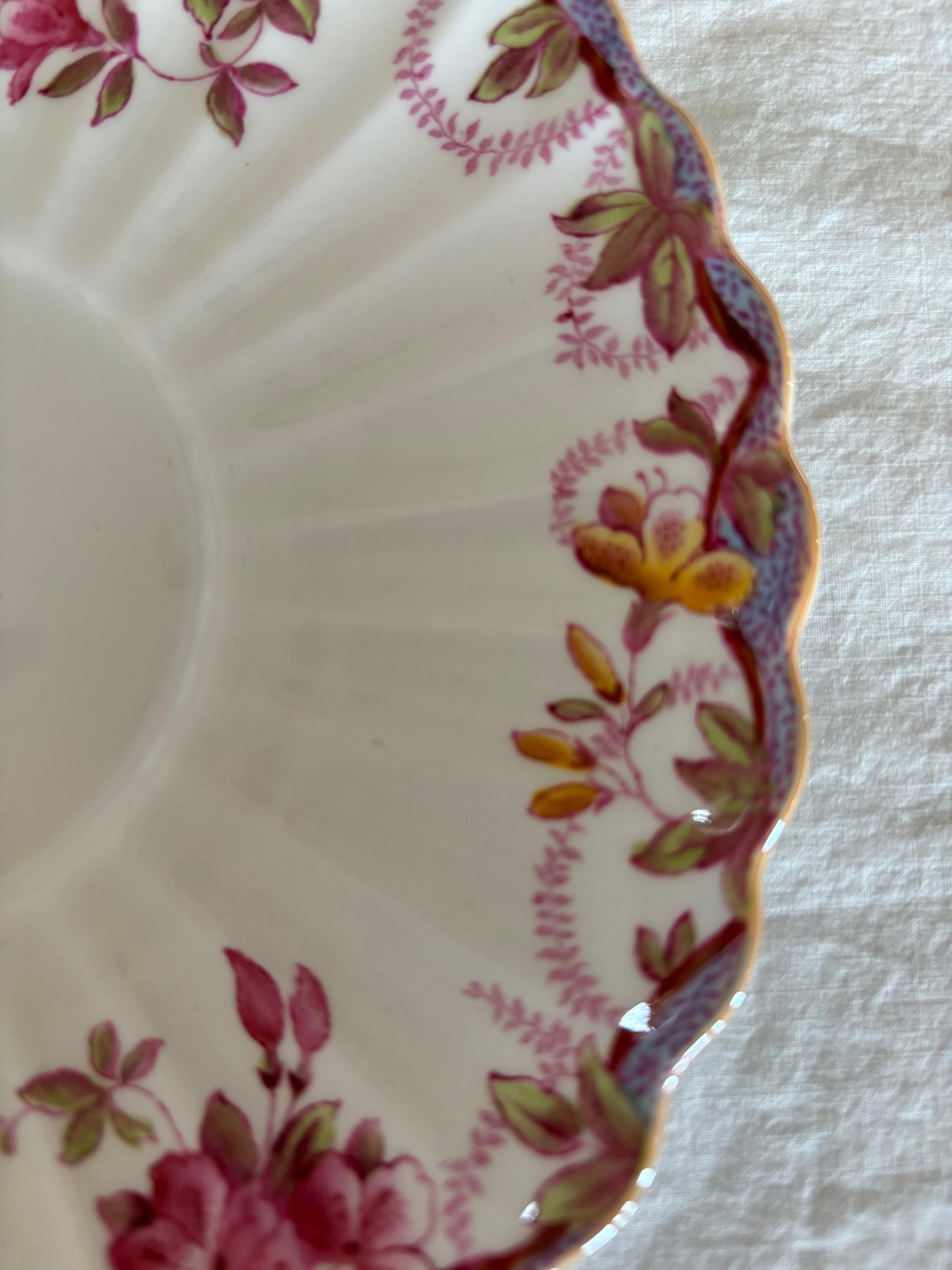 Spode Irene English China Cream Soup Bowl Saucers - Etsy