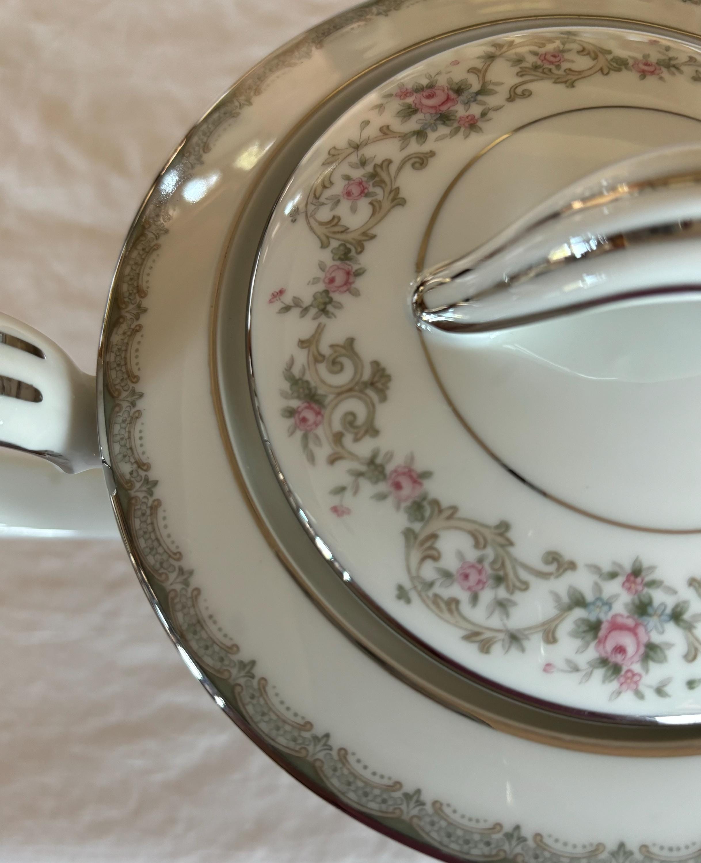 Vintage Noritake Edgewood Teapot - Etsy