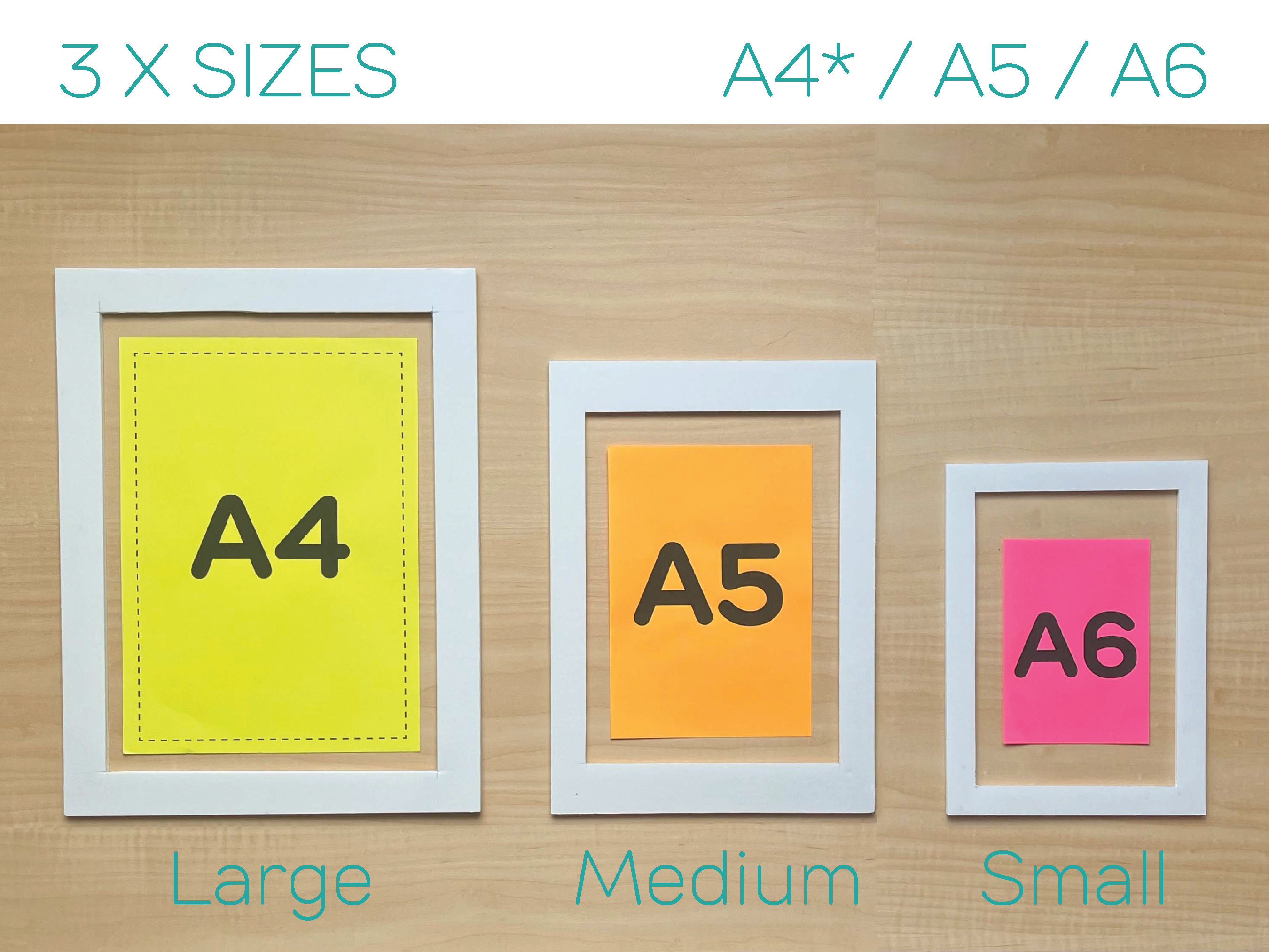 Custom Screen Printing Frame - Made to Order Using Our Design - A5 / A6 ...