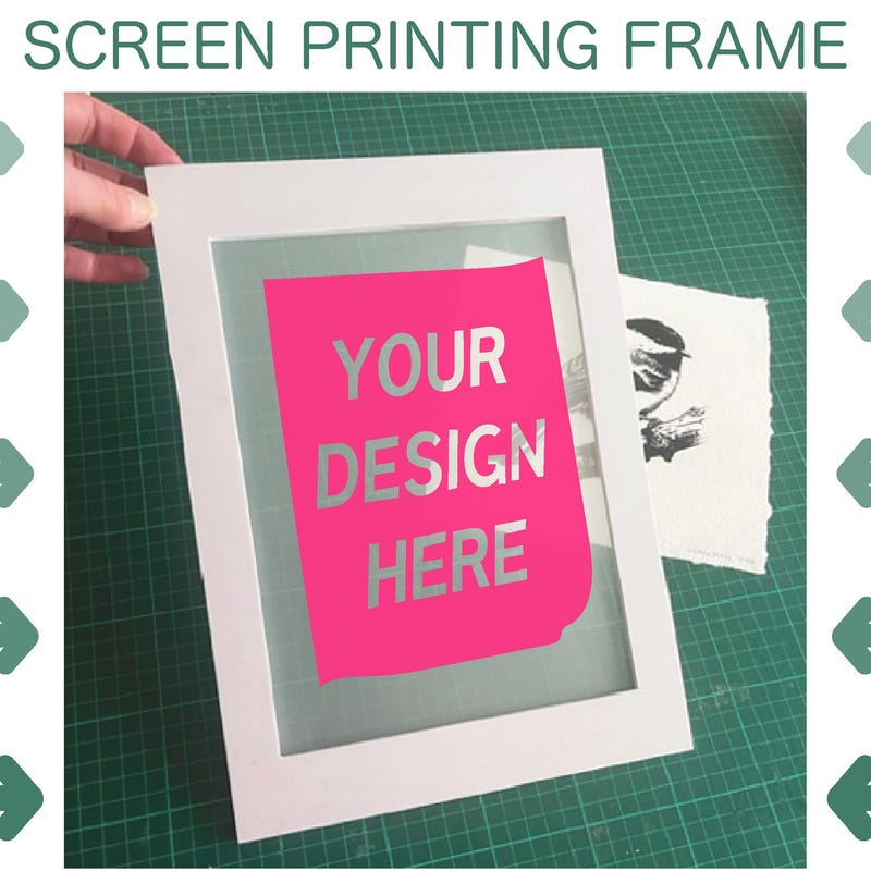 Custom Silk Screen Template - Etsy UK