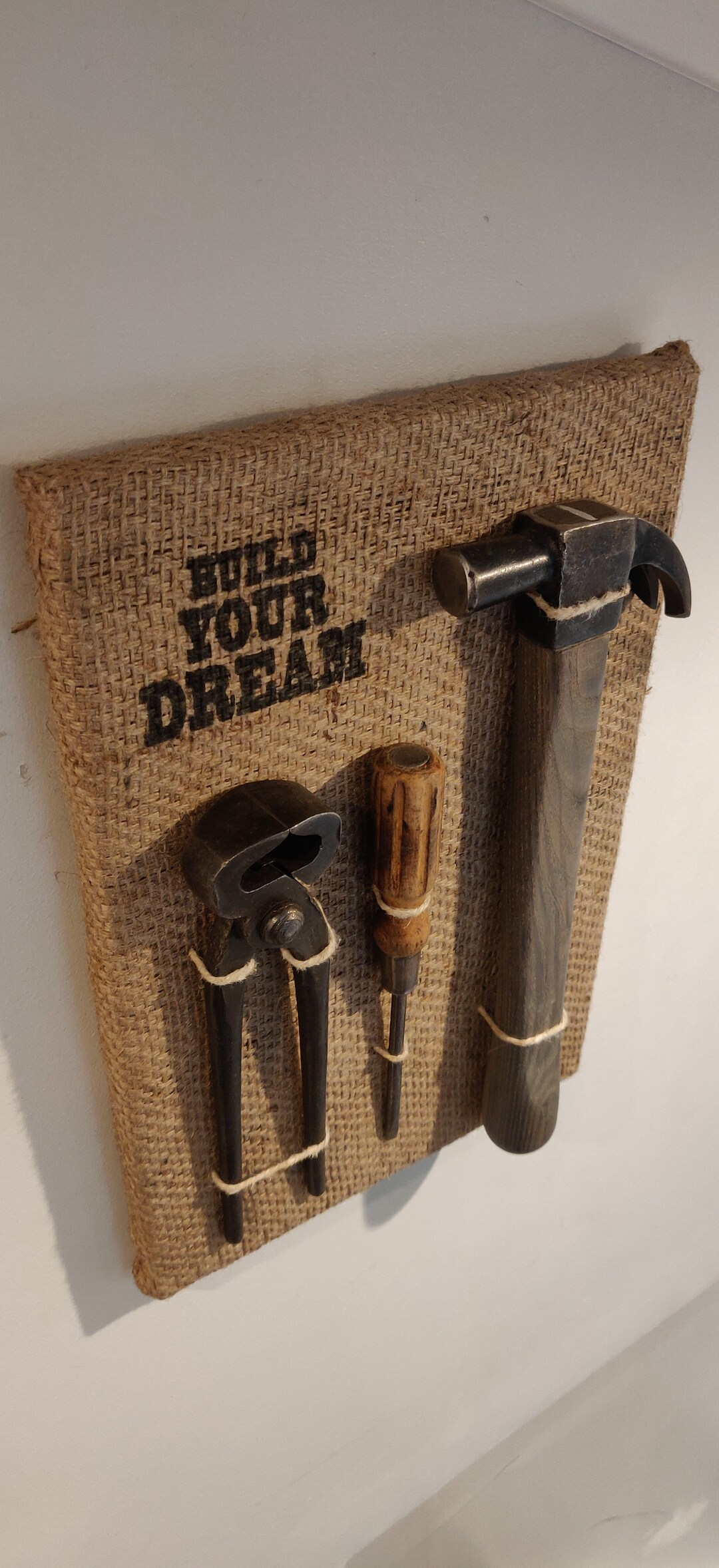 Decorative Frame "build YOUR Dream" Tools - Etsy
