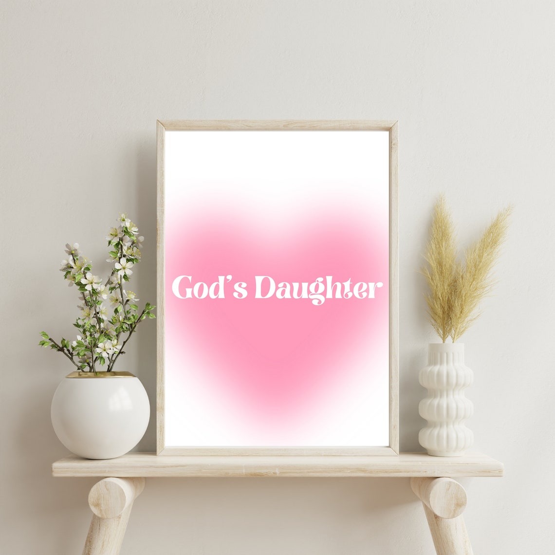 Gods Daughter Printable Wall Art Digital Download - Etsy