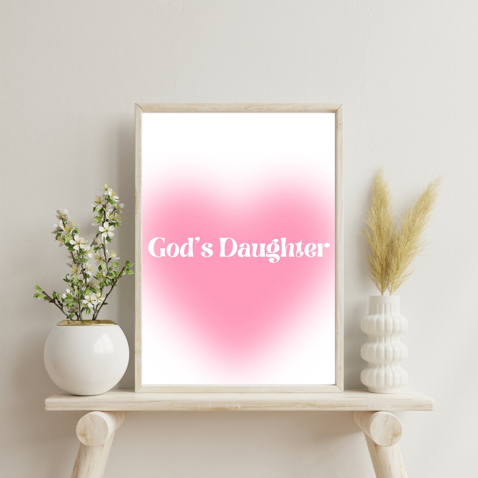 Gods Daughter Printable Wall Art Digital Download - Etsy