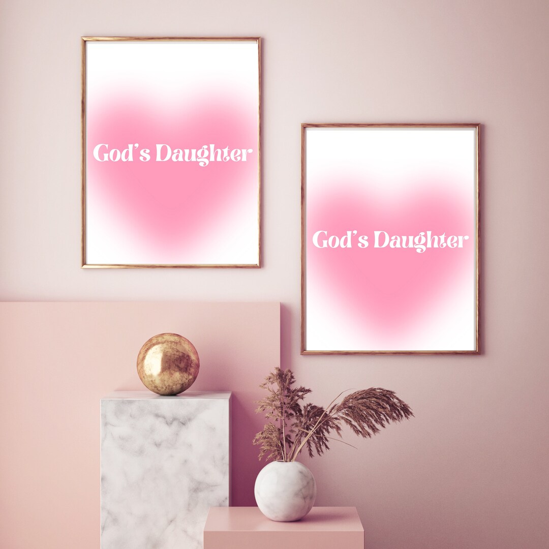 Gods Daughter Printable Wall Art Digital Download - Etsy