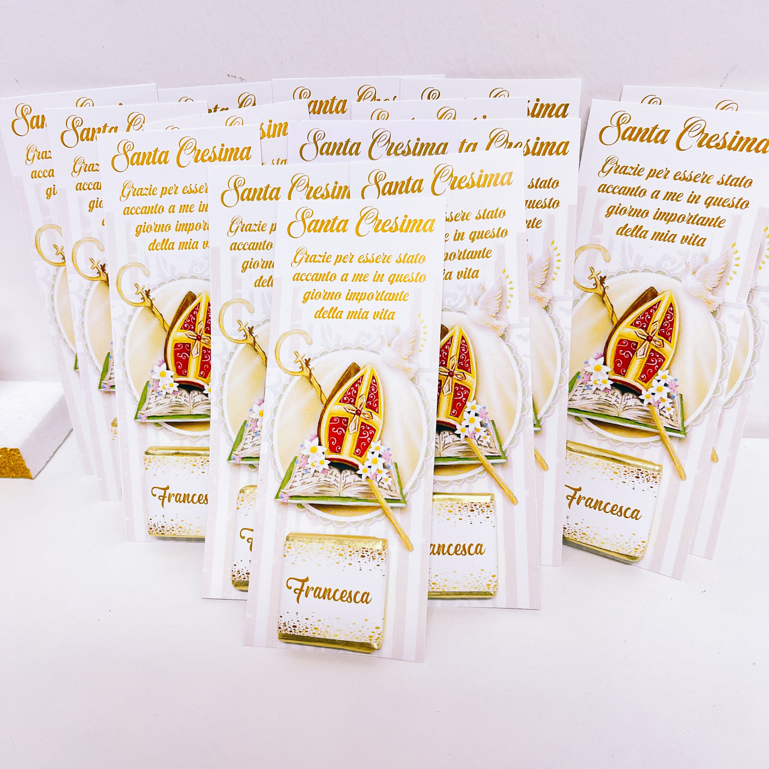 Placeholder With Personalized Chocolate - Etsy